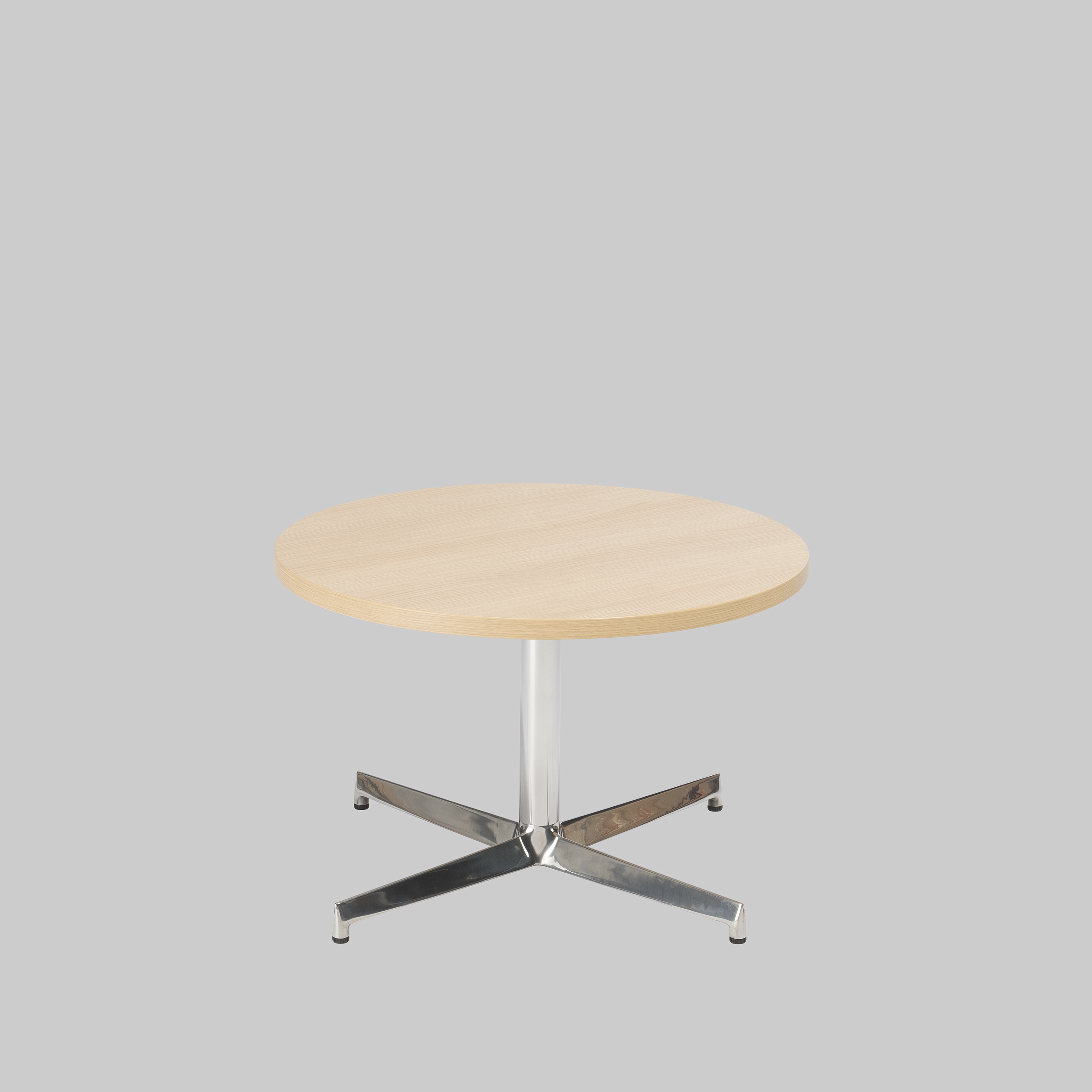 Rent the Coffee table MILL Ø65 Black / Oak